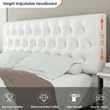 Homfa Full Size Faux Leather Storage Platform Bed Frame with 4 Drawers ...