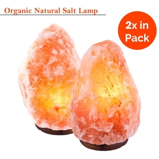 Himalayan Shop LED Color Changing Salt Lamp with USB Cord, White ...