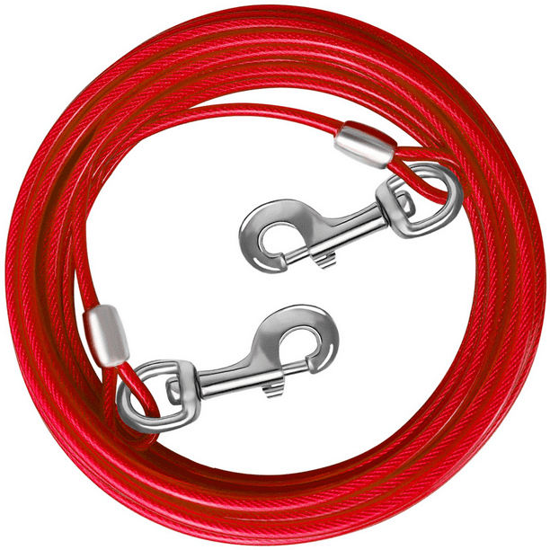 Outdoor Dog Tie Out Cable Dog Chain Cable 3M - Walmart.com