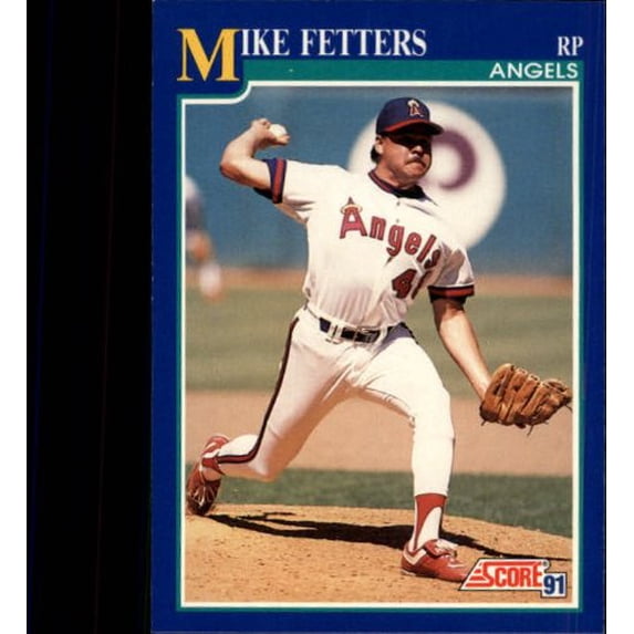 1991 Score #497 Mike Fetters MLB Baseball Trading Card - Walmart.com