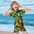 Boys John Wrestler Cena Rash Guard Set 2 Piece Swimsuits Short Sleeve ...