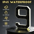 2026 New Solar House Numbers for Outside, Light Up Address Numbers for ...
