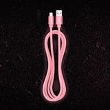Liquipel Powertek Glow in the Dark USB-A to Lightning - Pink - Walmart.com