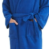 Snefrou Robe Mens Hooded Bathrobe, Terry Cloth Cotton Spa Robe, Reflex ...