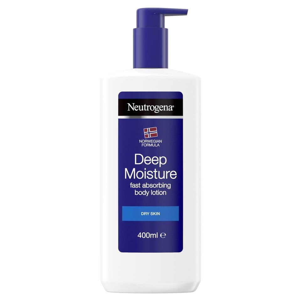 Neutrogena Norwegian Formula Deep Moisture Fast Absorbing Body Lotion ...