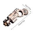Collectible Mechanical Fidget Model with Tactical Shell Ejection Action ...
