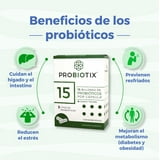 PROBIOTIX 15 BILLONES DE PROBIÓTICOS 3 CEPAS 30 CÁPSULAS SUPLEMENTO ...