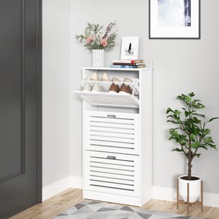 Prepac Entryway Modern 60" Shoe Cubby Console, White - Walmart.com