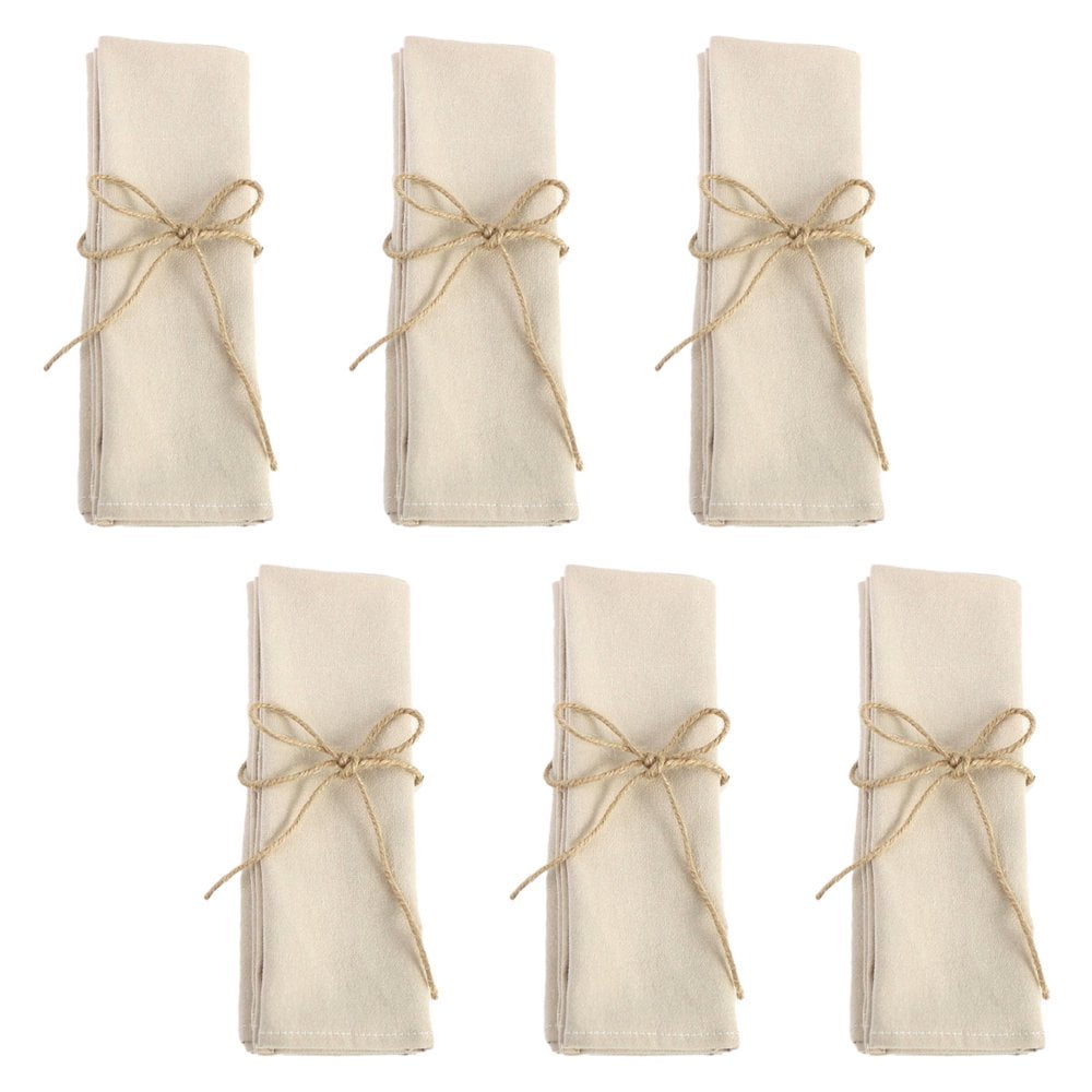 Click here for Bamboohart Set Of 6 Cotton Napkins Cloth Dinner Na... prices