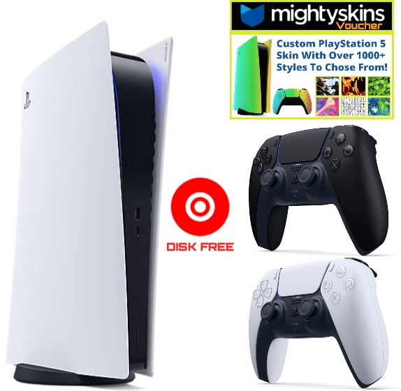 Buy PlayStation 5 Digital Edition Console with PS5 Midnight Black ...