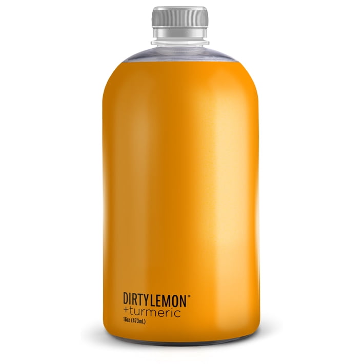 DIRTY LEMON, Immunity Drink with Fresh Turmeric, 16 oz (6 Bottles per ...