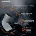 Incrediwear Elbow Sleeve for Joint Pain Relieve (Gray, Medium ...