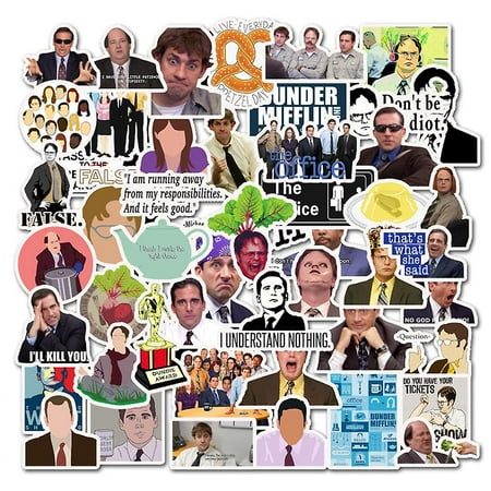 The Office Stickers Pack Of 50 Stickers - The Office Stickers For ...