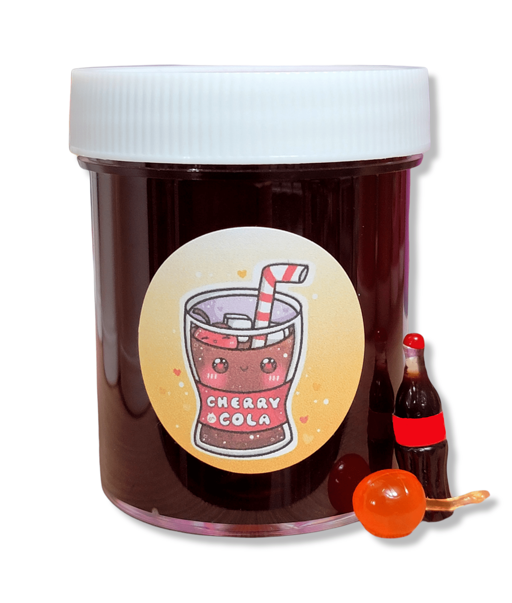 Cherry Soda Handmade Clear Slime - Walmart.com