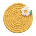 Floleo Handmade Cotton Rope Coasters, Boho Kitchen Table Heat ...