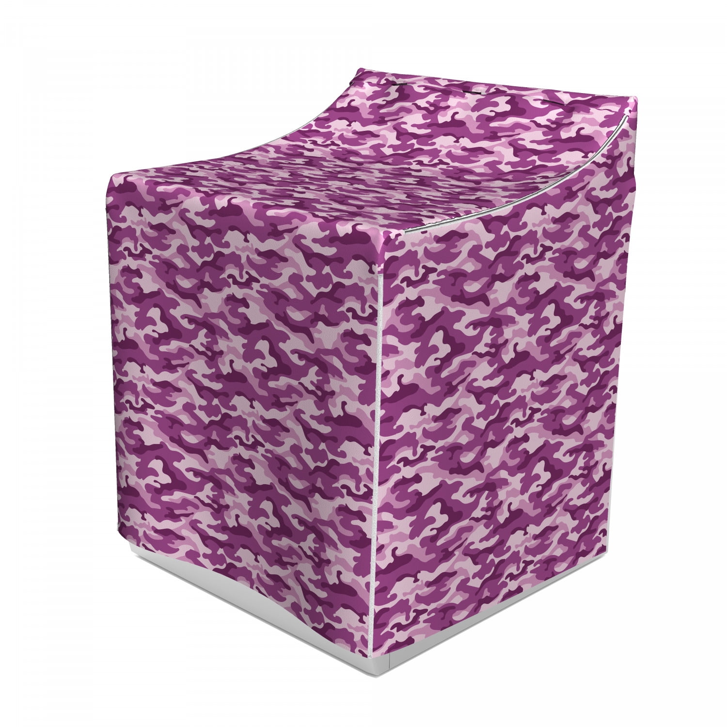 Fuchsia Washer Cover, Camouflage Pattern in Exotic Tones Tropical ...
