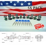 NOVOPARTS Weather Pack 2 Pin Sealed Connector Kit 16-14 GA 5 COMPLETE ...