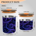 17OZ Food Storage Can - Keep Coffee Tea Flour & More Fresh - Ideal for ...