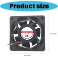 2. Heavy Duty 60mm Computer Case Fan Low-Noise Energy Efficient ...
