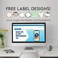 2 Inch Round Labels, Pack of 500 Circle Stickers, 25 Sheets of Blank ...