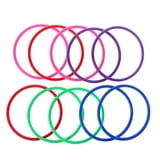 10 Pcs Plastic Toss Rings Target Throw Carnival Backyard Park Games ...