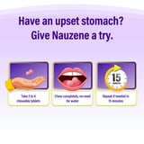Nauzene Chewable Tablets 42 Count HSA/FSA Eligible - Walmart.com