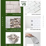 "STICKGOO 10-Sheet Peel and Stick Stone Wall Tile for Bathroom ...