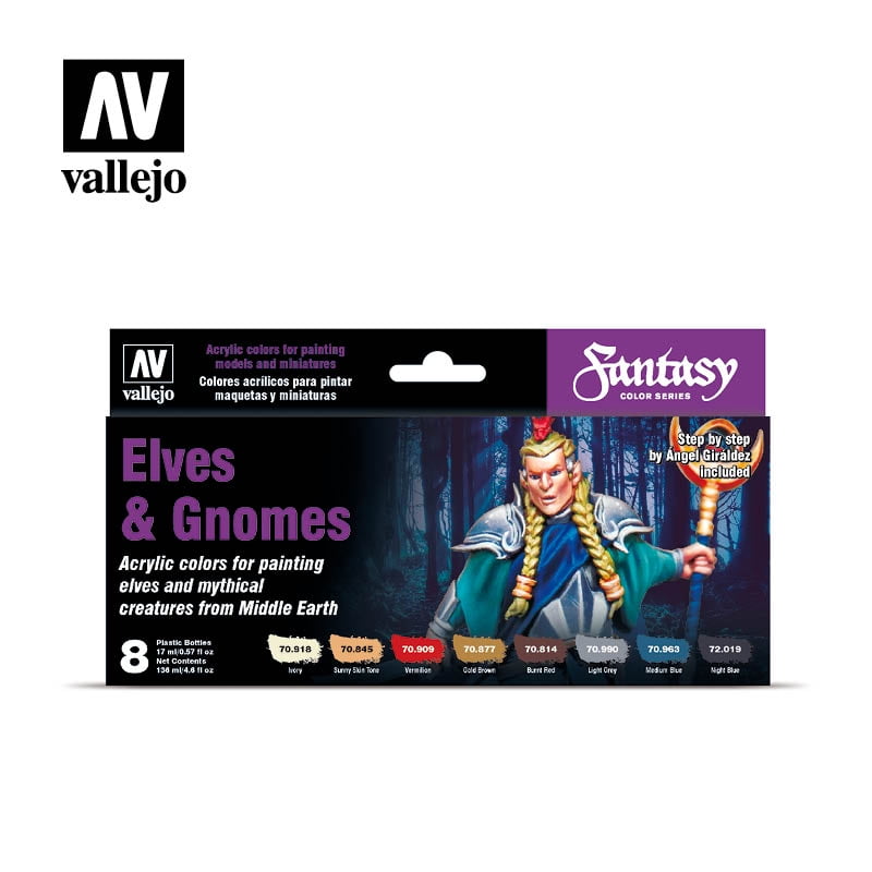 Click here for Vallejo Acrylics Fantasy Color Series: Elves & Gno... prices