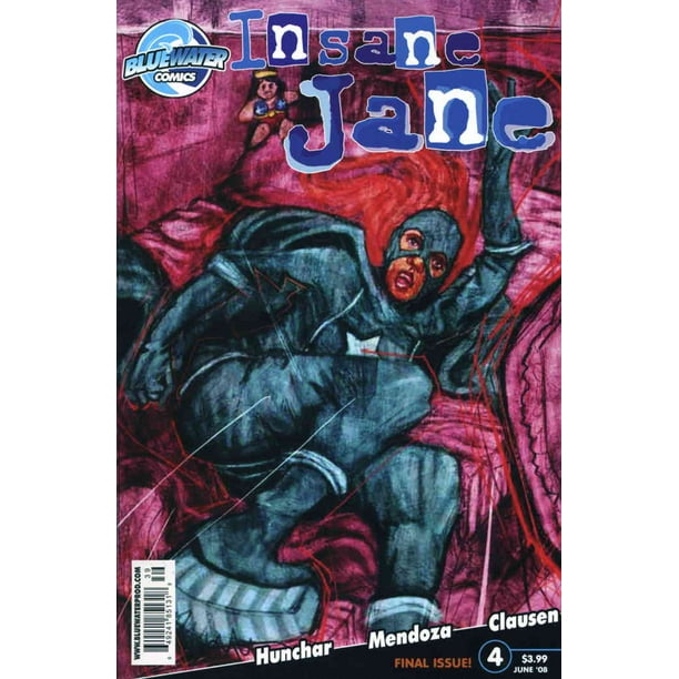 Insane Jane #4A VF ; Bluewater Comic Book - Walmart.com
