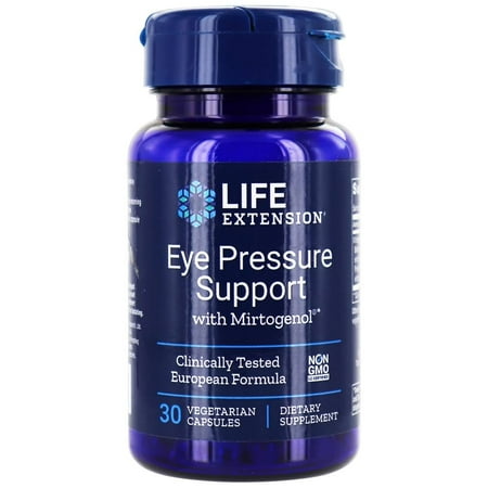 Life Extension - Eye Pressure Support with Mirtogenol - 30 Vegetarian ...