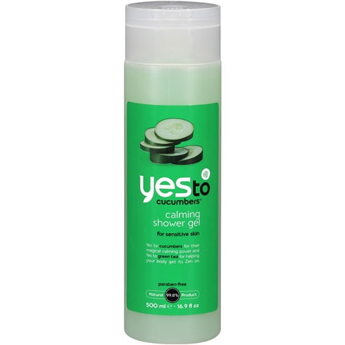 Yes To Cucumber Soothing Body Wash Cucumber Scent 16.9 Fl Oz - Walmart ...