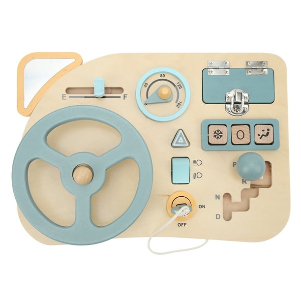 Steering Wheel Activity Board Early Educational Fine Motor Skills ...