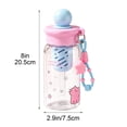 500ml Plastic Tea Separation Straw Cup, Plastic with Detachable Tea ...