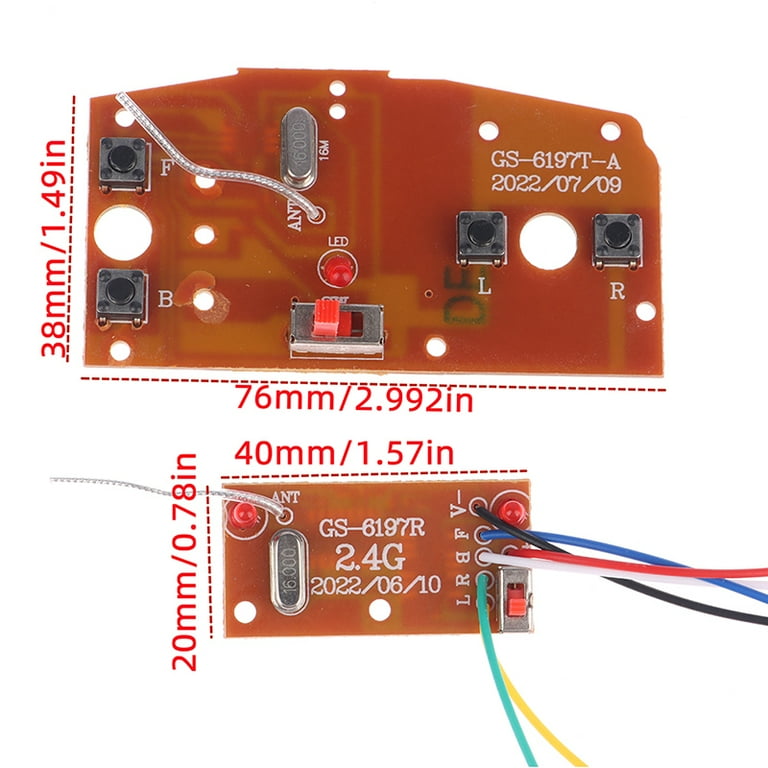 Remote Control Car Circuit Board