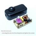 Inline Led Dimmer Switch Built-In Rotary On/Off & Knob Control Dimmer ...
