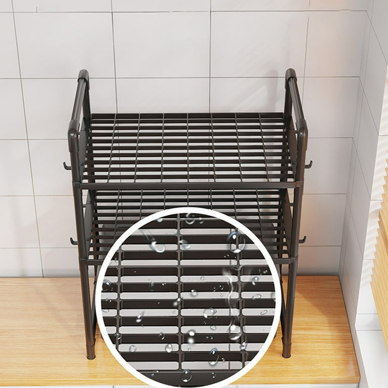 Microwave Stand DOLALIKE Microwave Oven Rack, Expandable Countertop ...