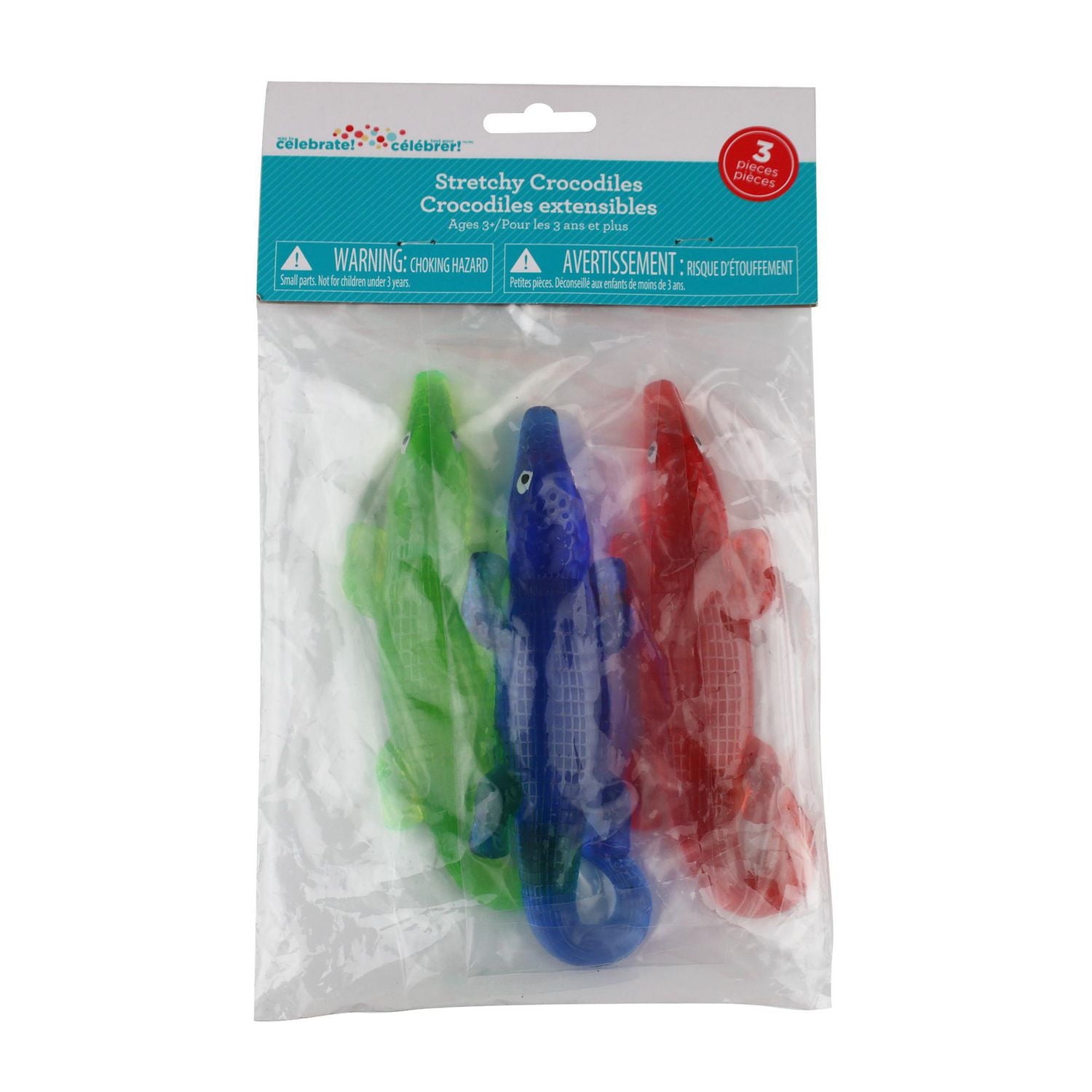 Click here for 3 Sticky Stretchy Crocodiles  Way To Celebrate Par... prices
