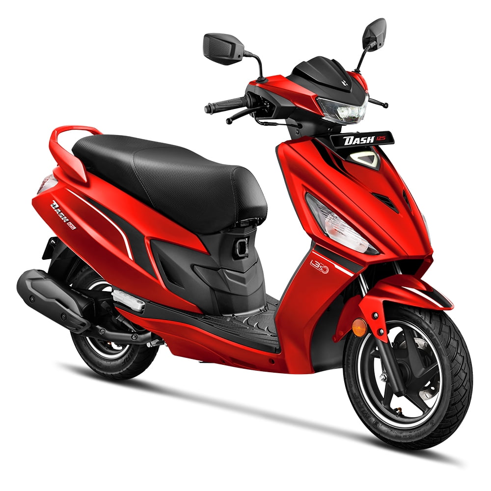 Motocicleta Motoneta Hero Dash 125 125cc Rojo | Walmart en línea