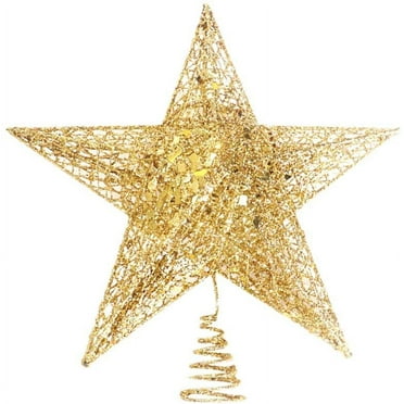 20cm Mini Christmas Tree Topper Small Christmas Star Mini Christmas ...