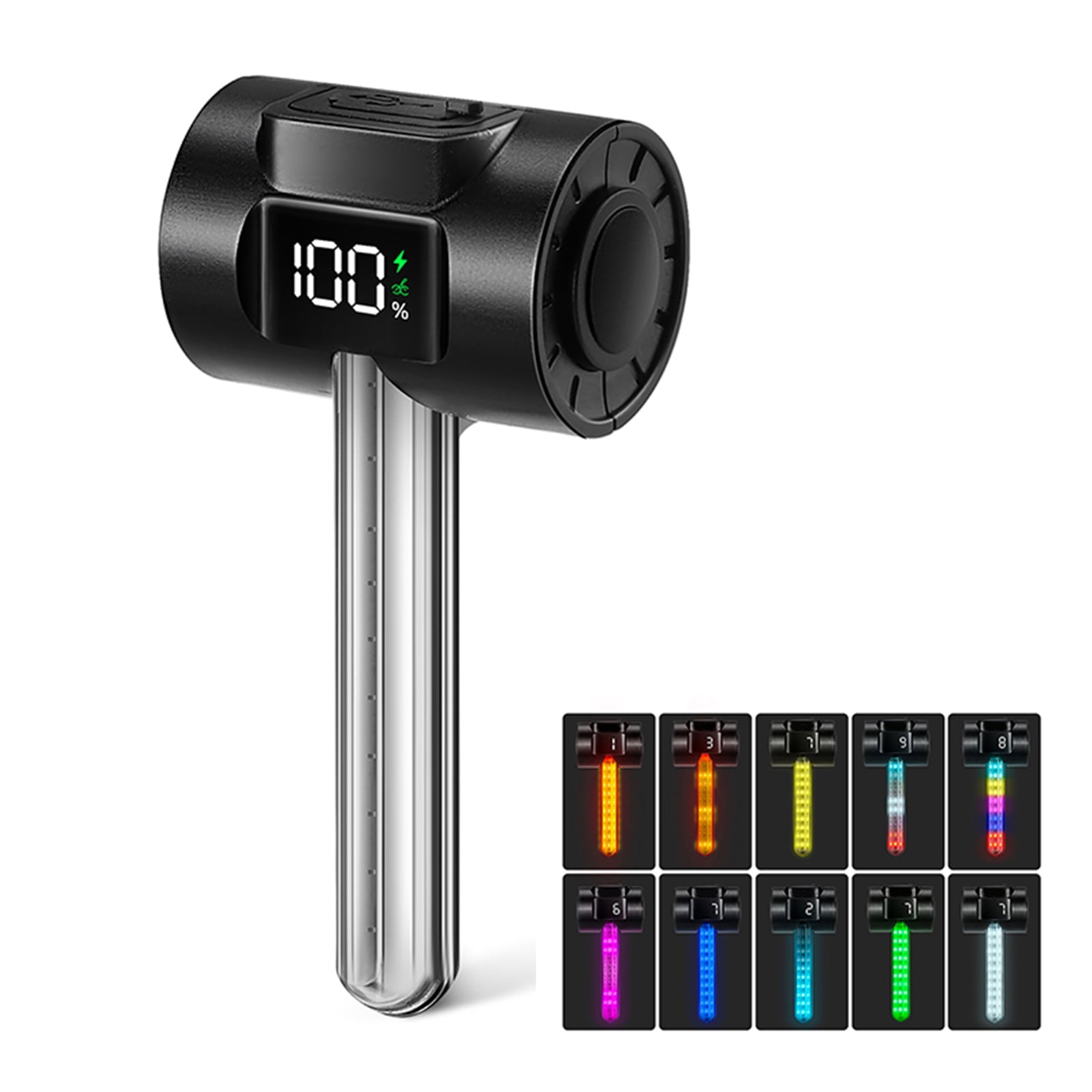 Smart Bike Light, Brake Sensing Rear Lights for Night Ride, 180 Wide ...