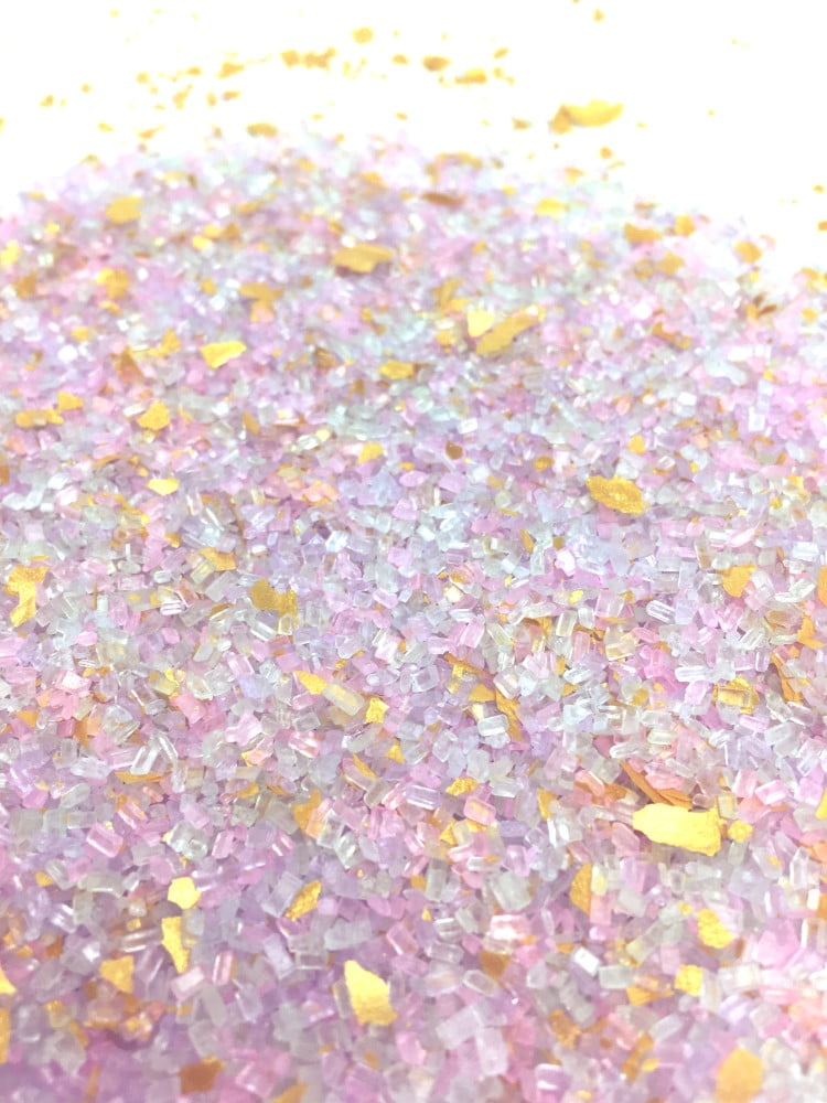 Unicorn Sprinkle Dust Fancy Glitter Sugar Sprinkles (4 Ounces ...