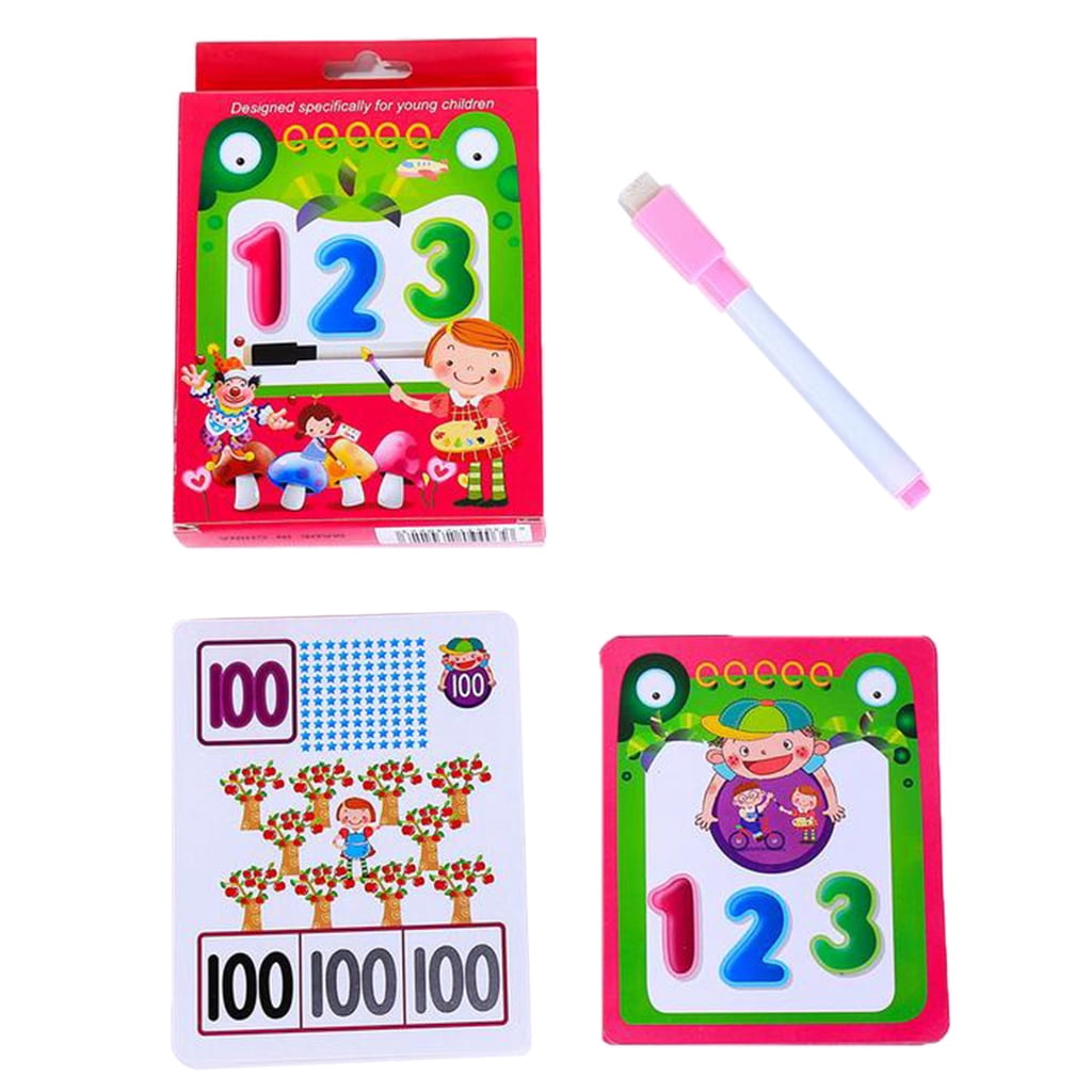 number-learning-flash-cards-preschool-education-with-wipe-write