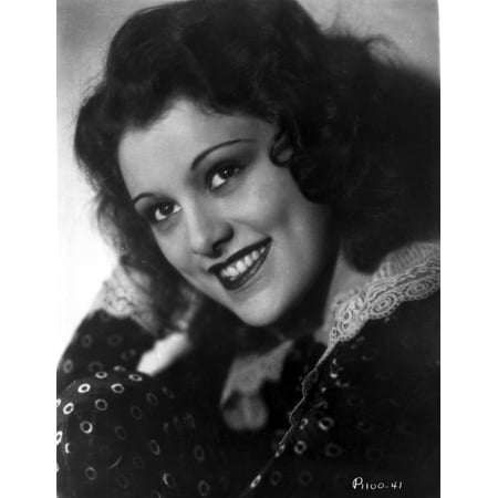 Lillian Roth smiling in Portrait wearing Black Dress Photo Print (24 x ...