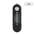USB Stick Mp3 Player, 4GB Music Player, Recording, FM Radio - Walmart.com
