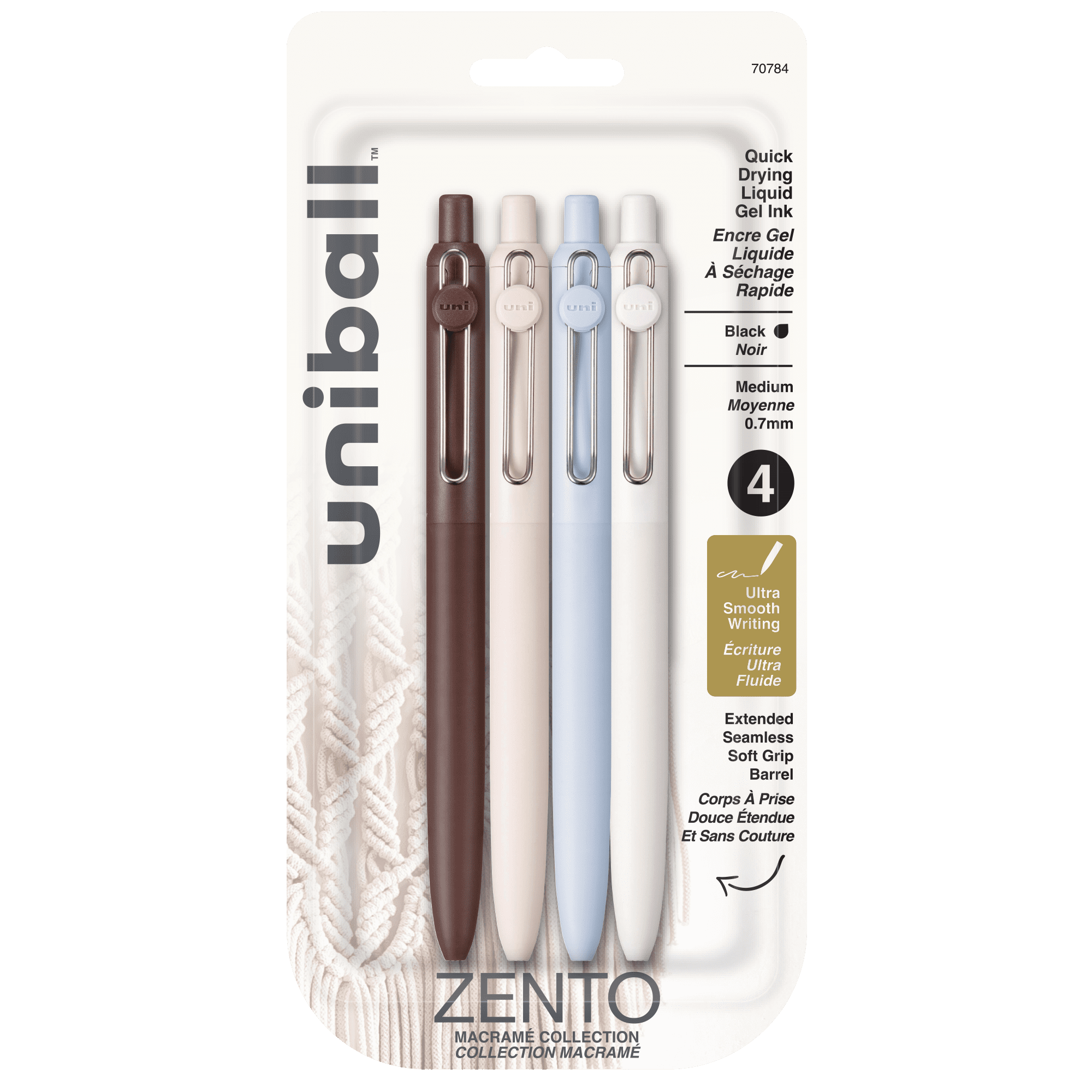Click here for Uniball Zento Retractable Pens  Medium Point (0.7m... prices