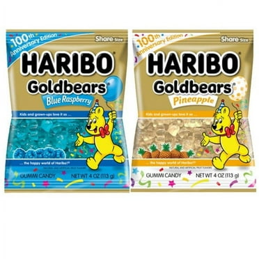 Haribo Gummi Candy | Goldbears Single Flavor Limited Edition ...
