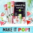 Daily's Poptails Alcohol Infused Freezer Pops Variety Pack, Strawberry ...