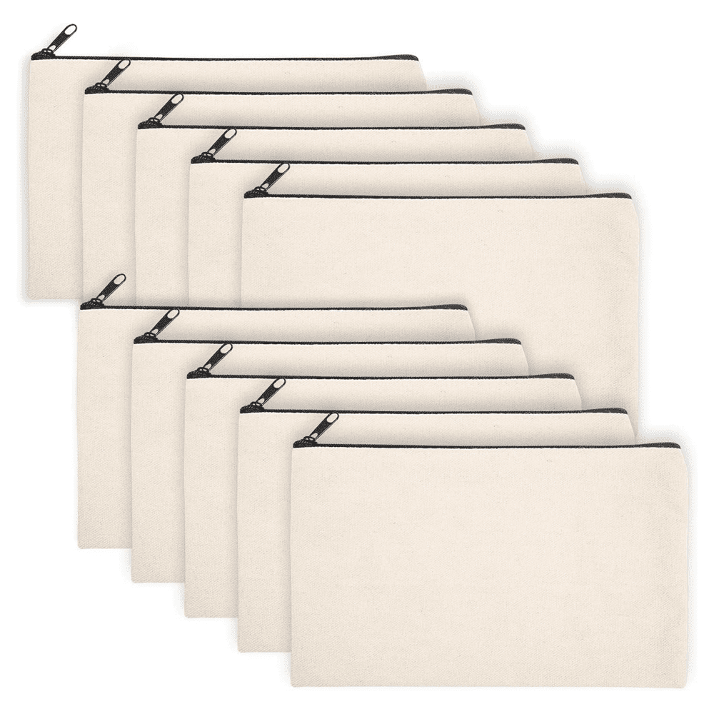 Click here for Zctt 10 Pack Blank Diy Craft Bag Pencil Case Makeu... prices