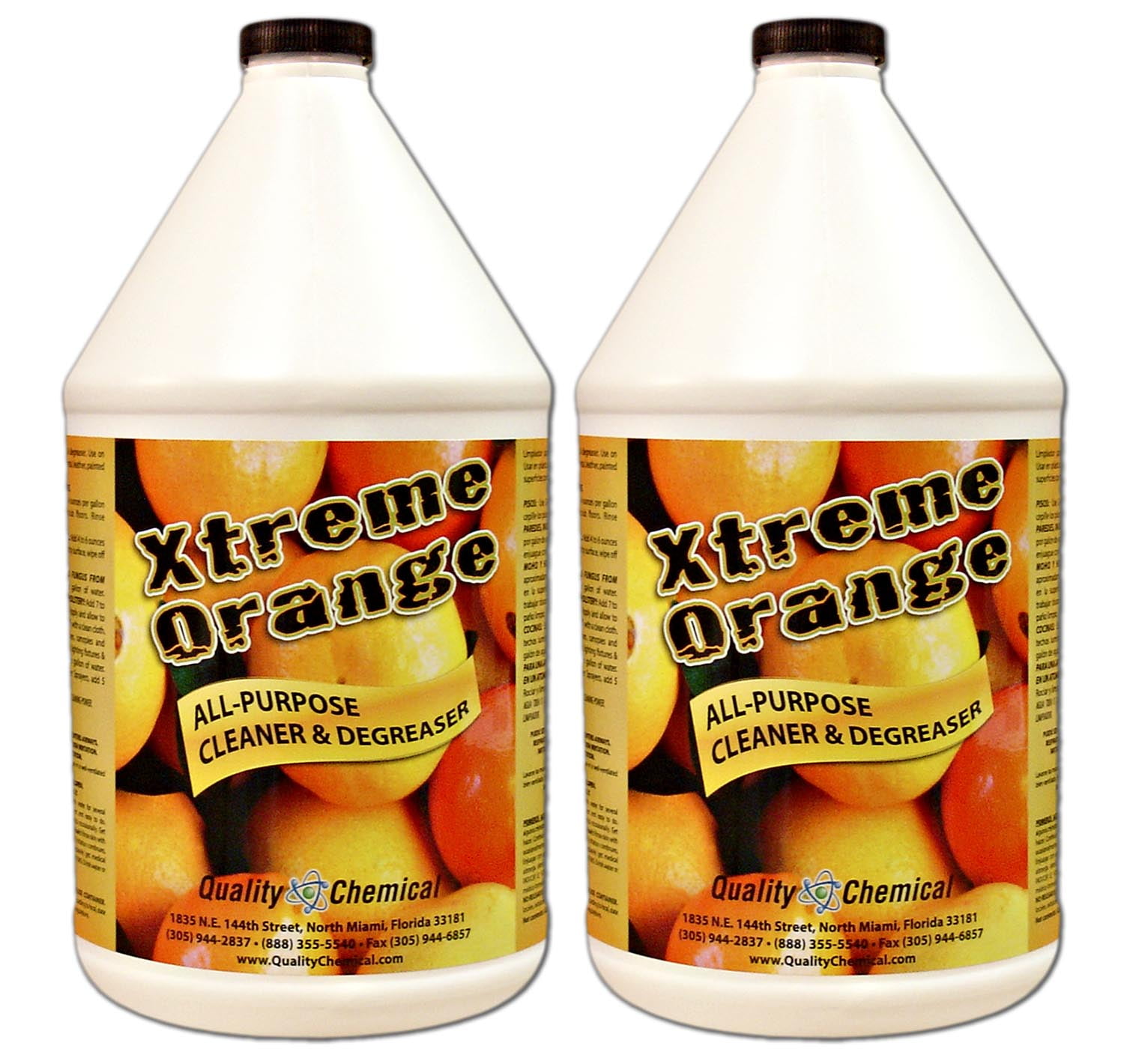 Xtreme Orange Citrus Degreaser and Cleaner - 2 gallon case - Walmart.com