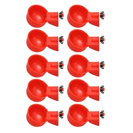 Chicken Water Cups, Automatic Water Discharge Thread Chicken Waterer ...
